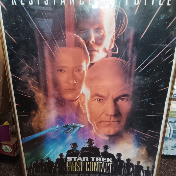 Other | Star Trek First Contact Movie Poster | Poshmark